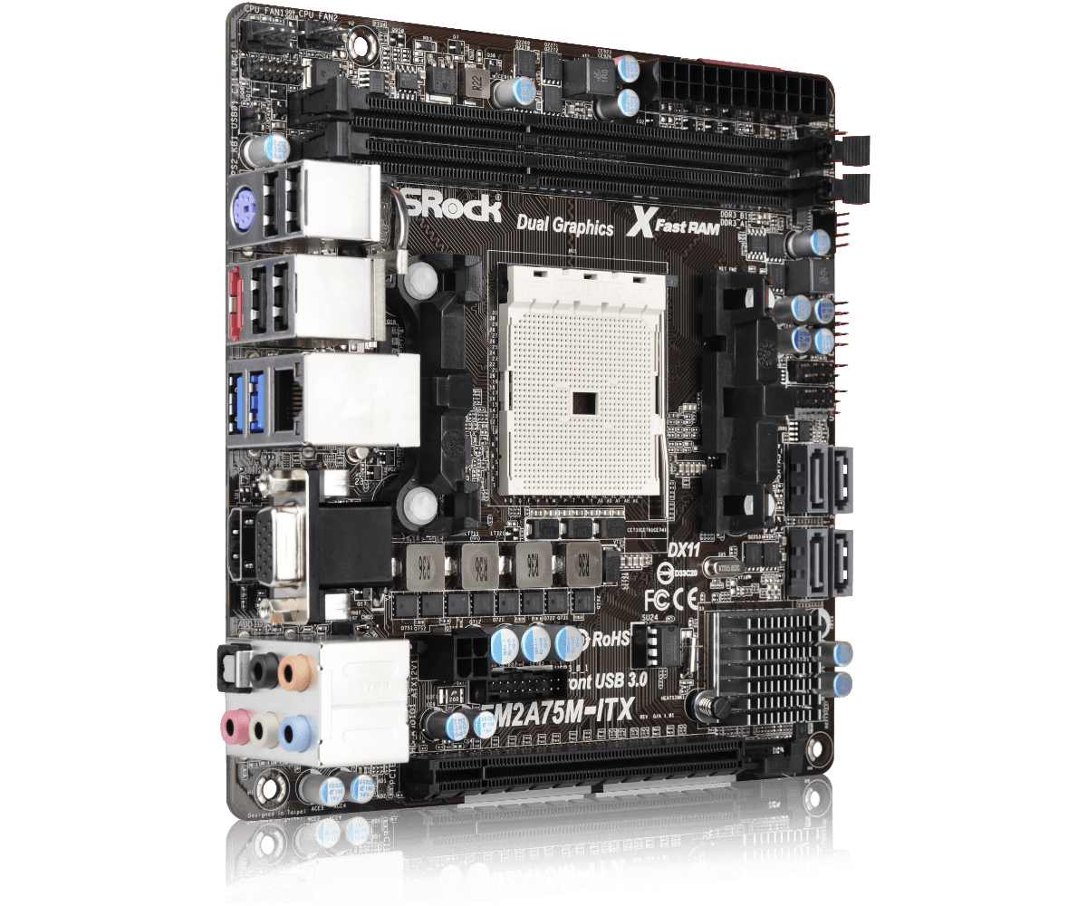 ASRock > FM2A75M-ITX R2.0